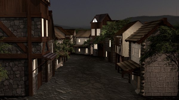 Free Blender Village Models | TurboSquid
