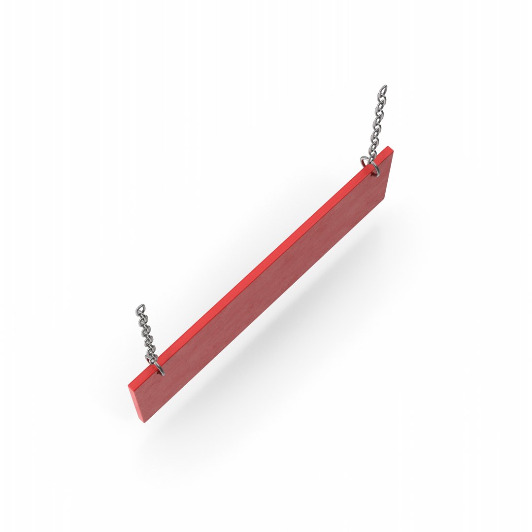 Red Hanging Signboard Model - TurboSquid 2029664