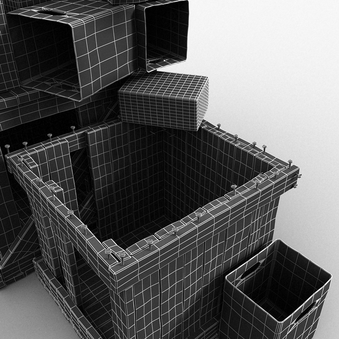 3d junk wood paper
