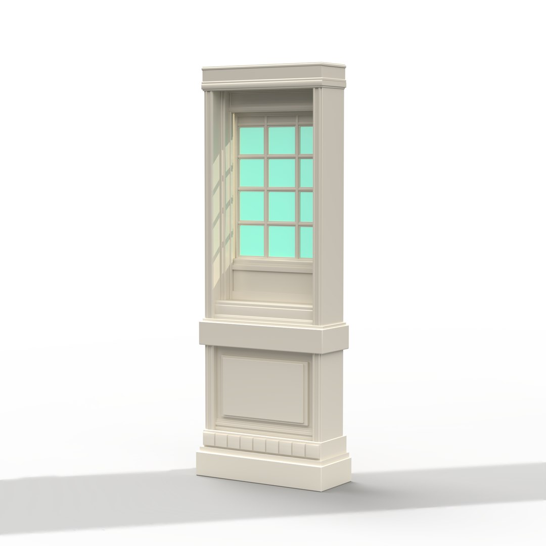 Victorian Window Set IV 3D - TurboSquid 2023506