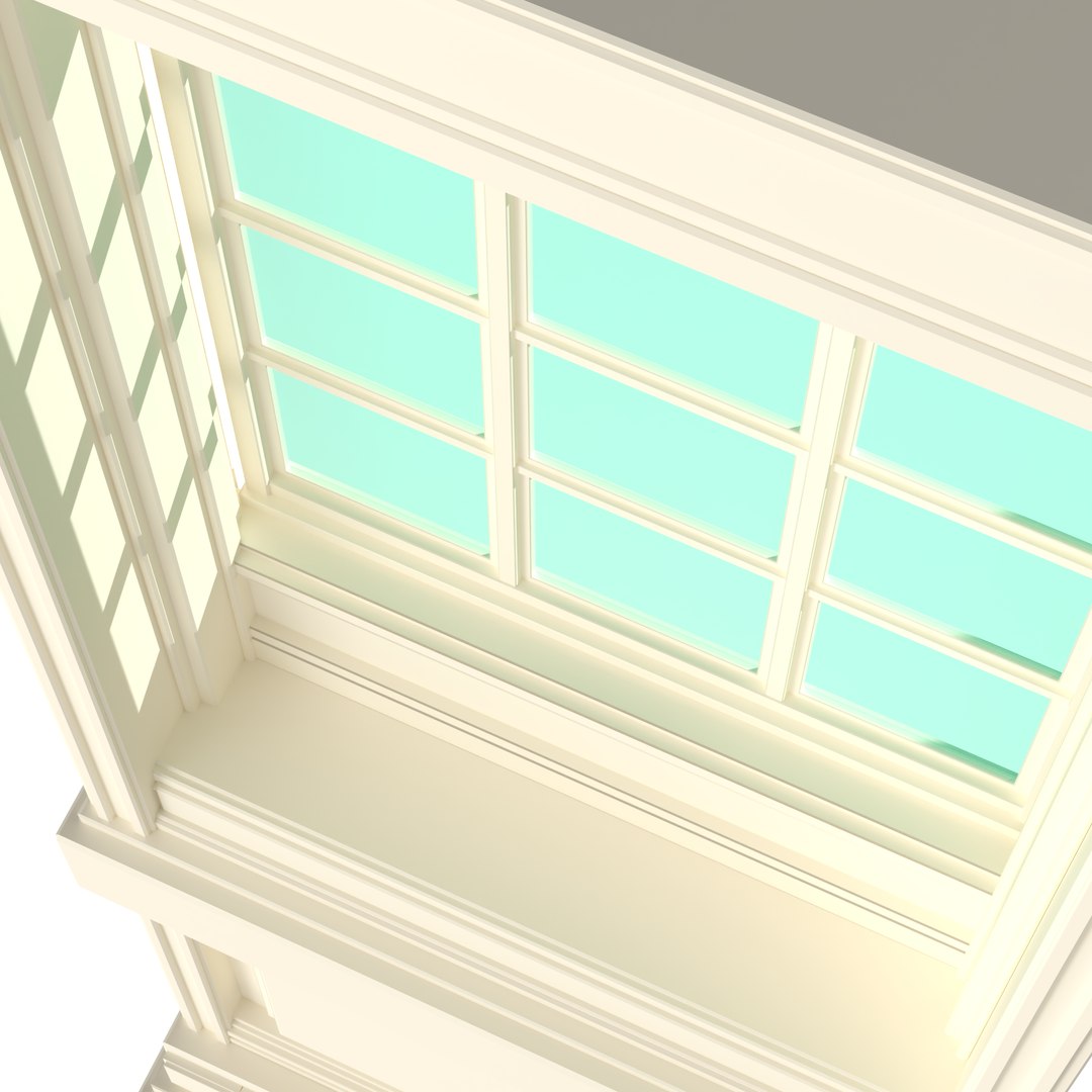 Victorian Window Set IV 3D - TurboSquid 2023506