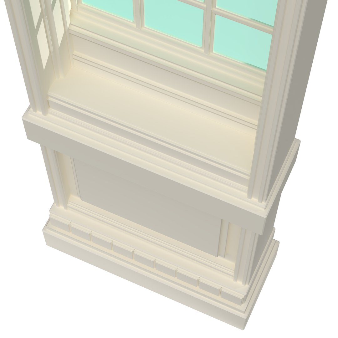 Victorian Window Set IV 3D - TurboSquid 2023506