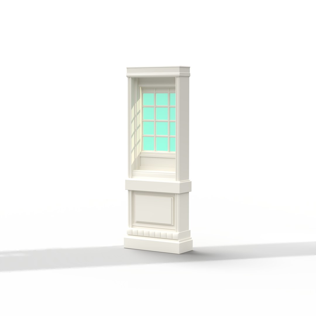 Victorian Window Set IV 3D - TurboSquid 2023506