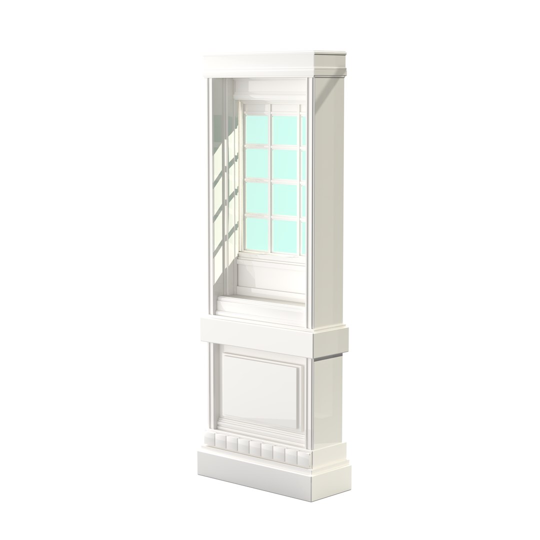Victorian Window Set IV 3D - TurboSquid 2023506