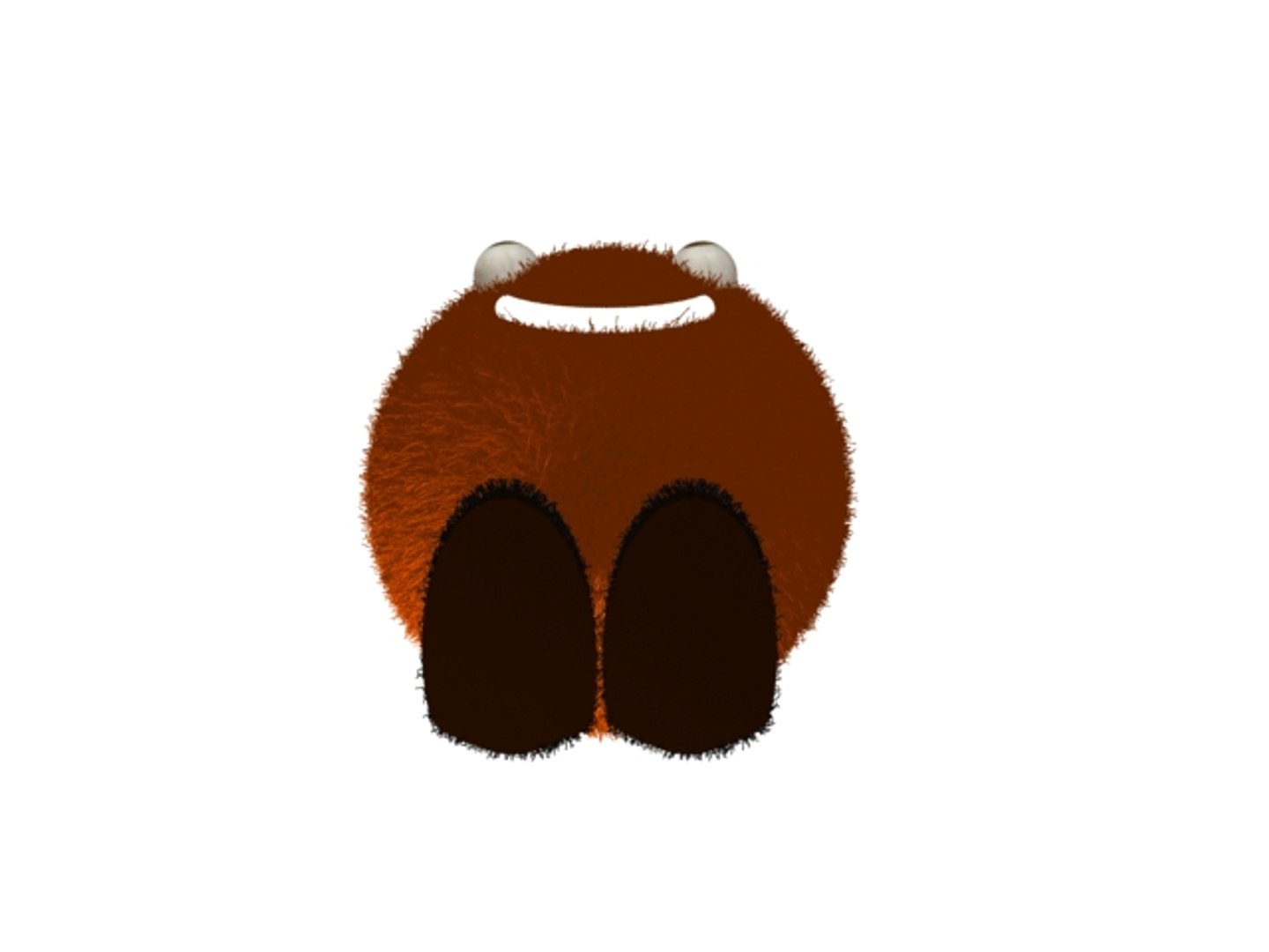 3d Model Of Furball Character