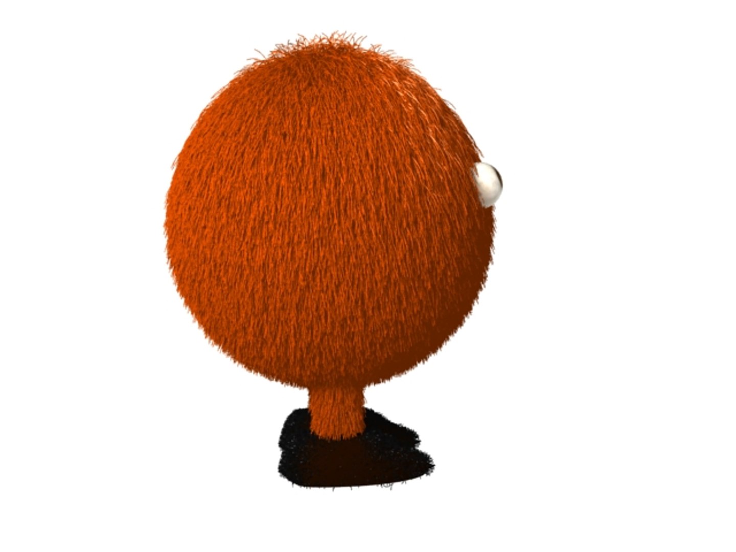 3d Model Of Furball Character