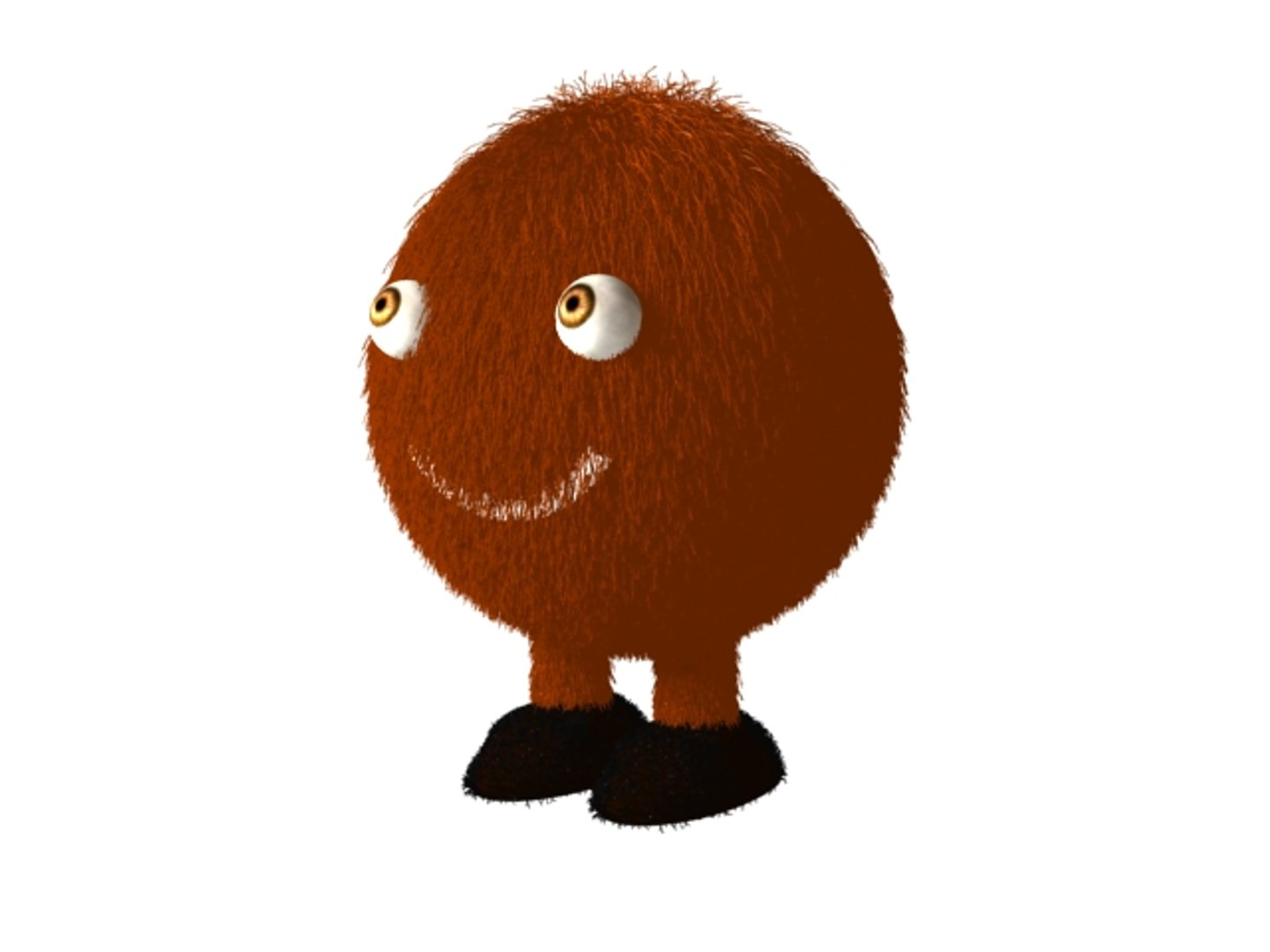 3d Model Of Furball Character