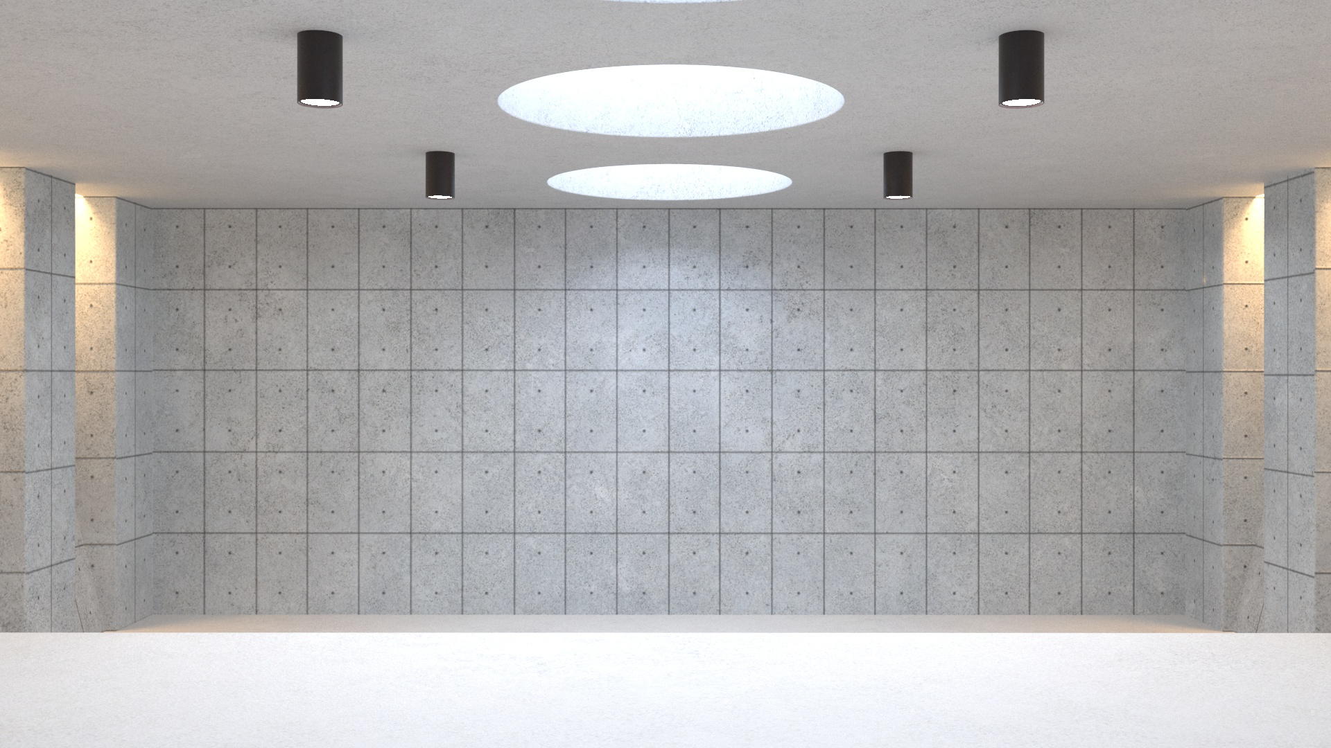 Empty Assembly Hall Model - TurboSquid 2202820