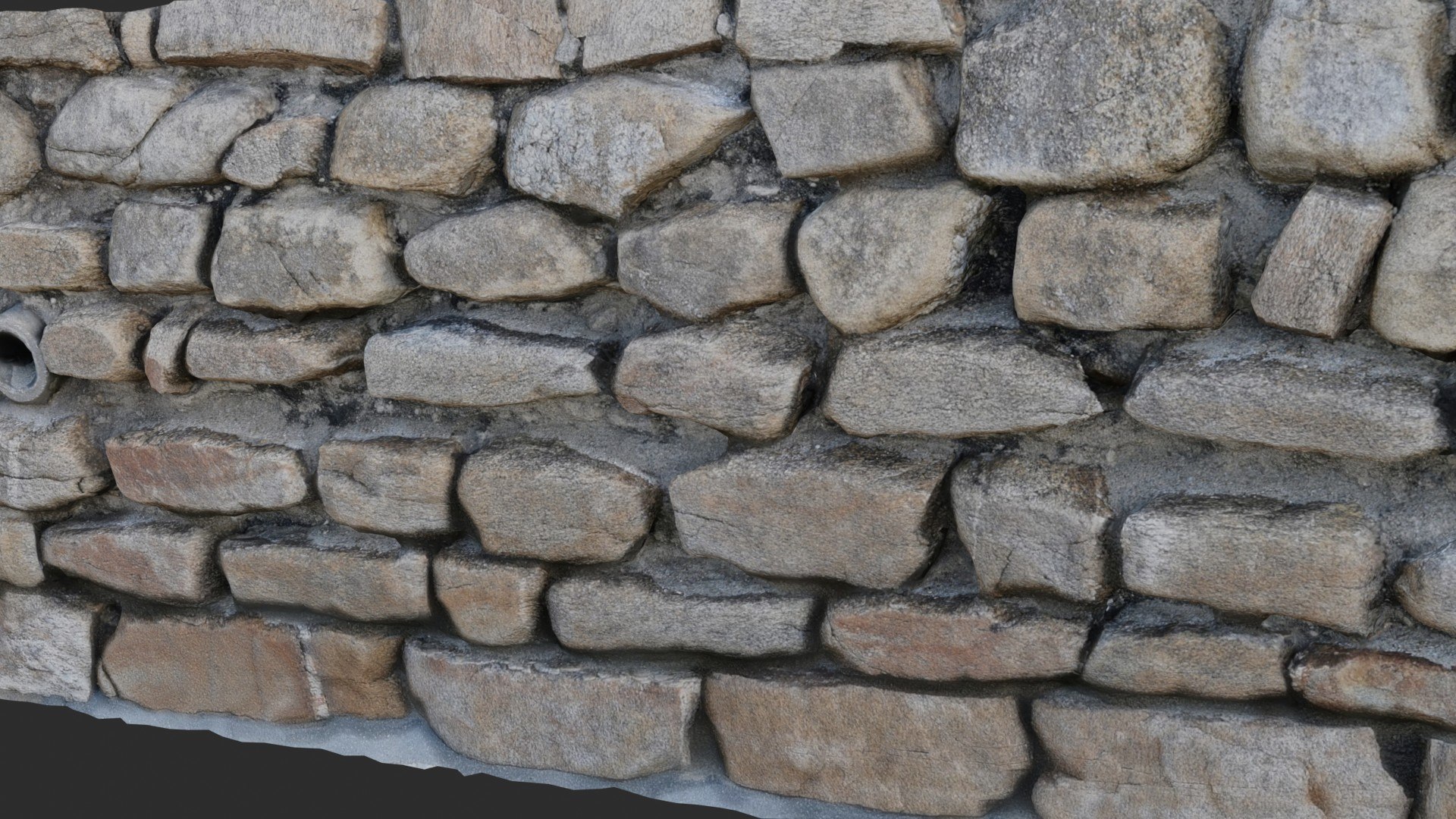 3D Rock Wall model - TurboSquid 1786332