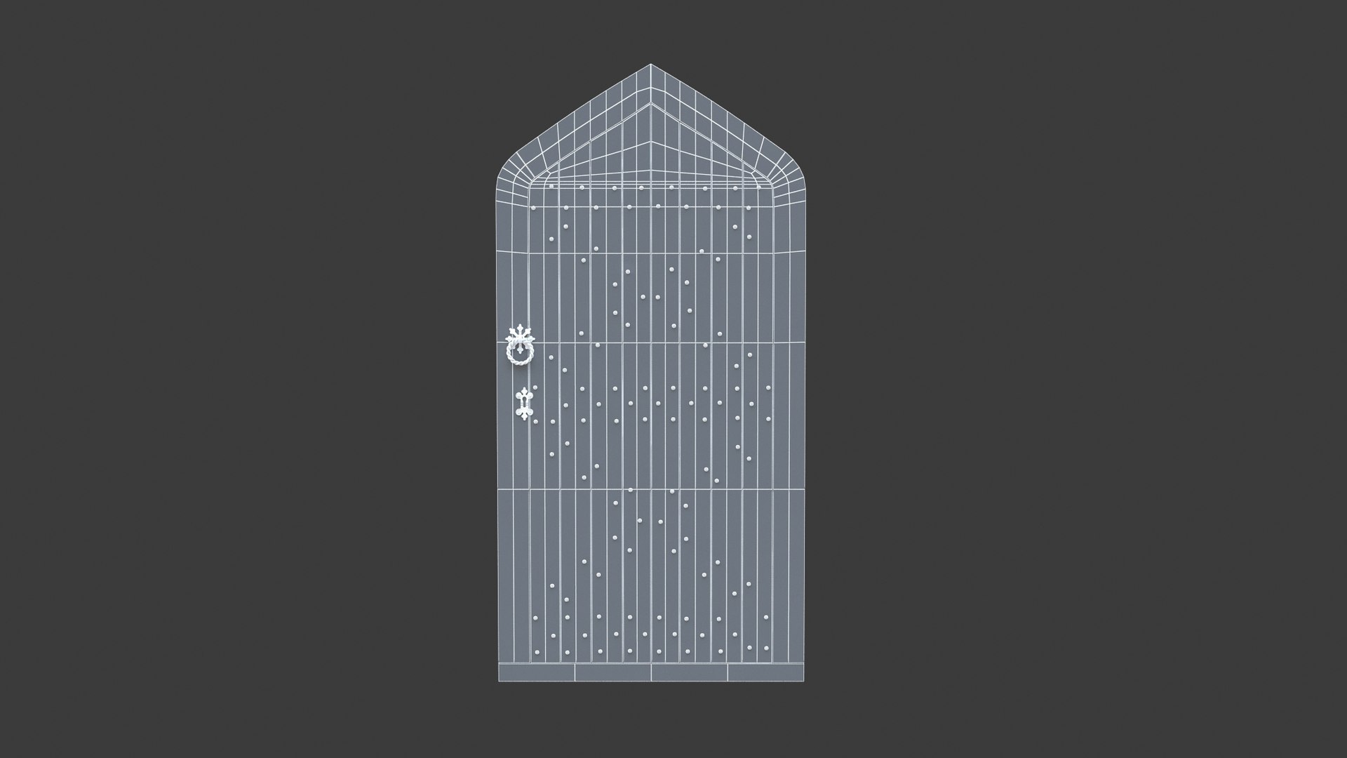 3D 10 Castle Doors Low Poly Collection - TurboSquid 1925267