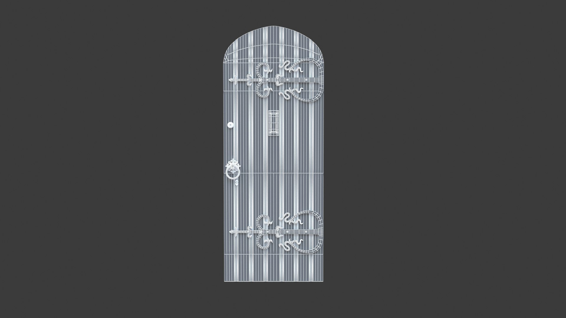 3D 10 Castle Doors Low Poly Collection - TurboSquid 1925267