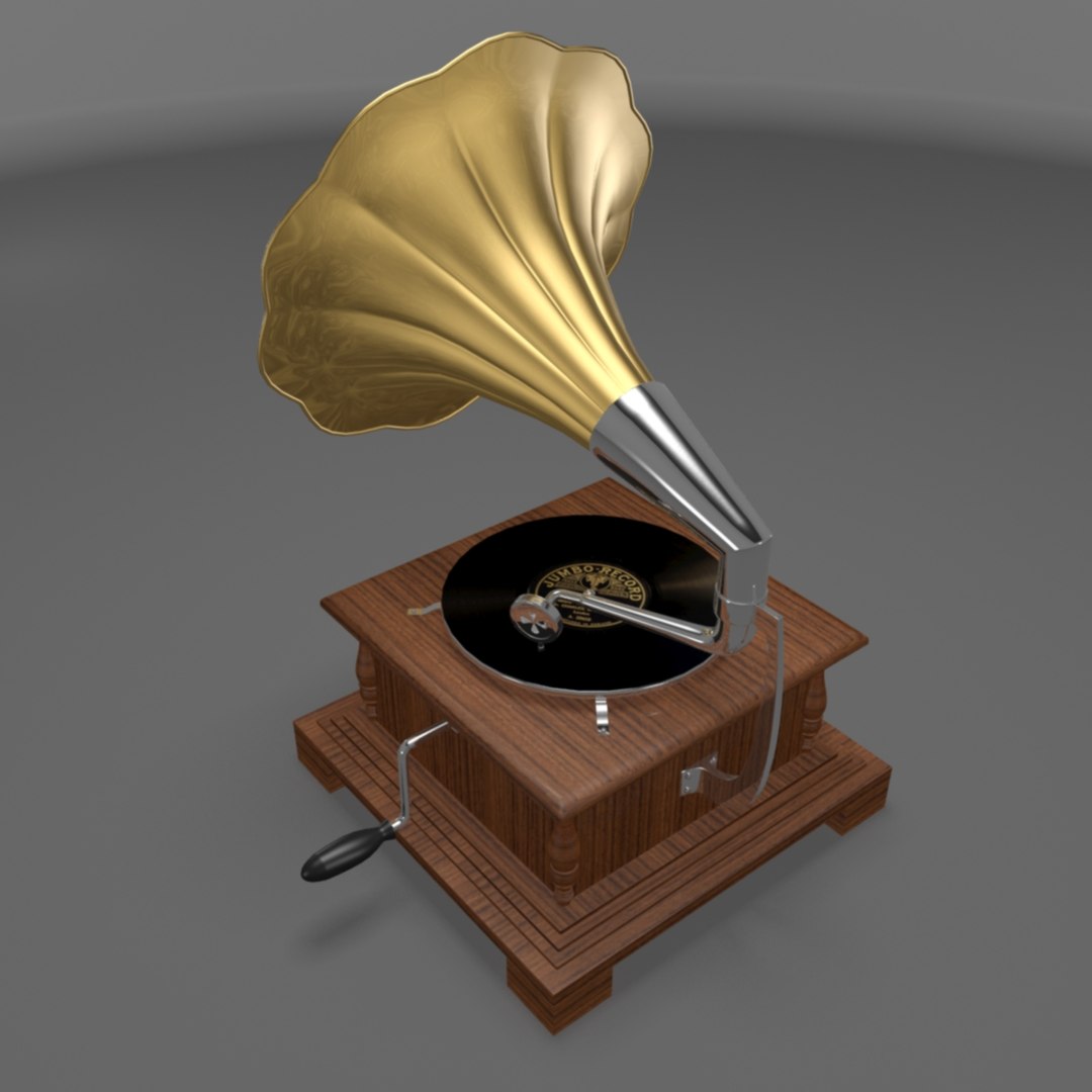 Gramophone Player 3d 3ds