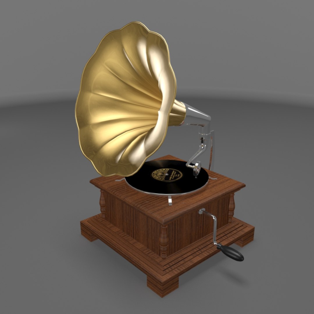 Gramophone Player 3d 3ds