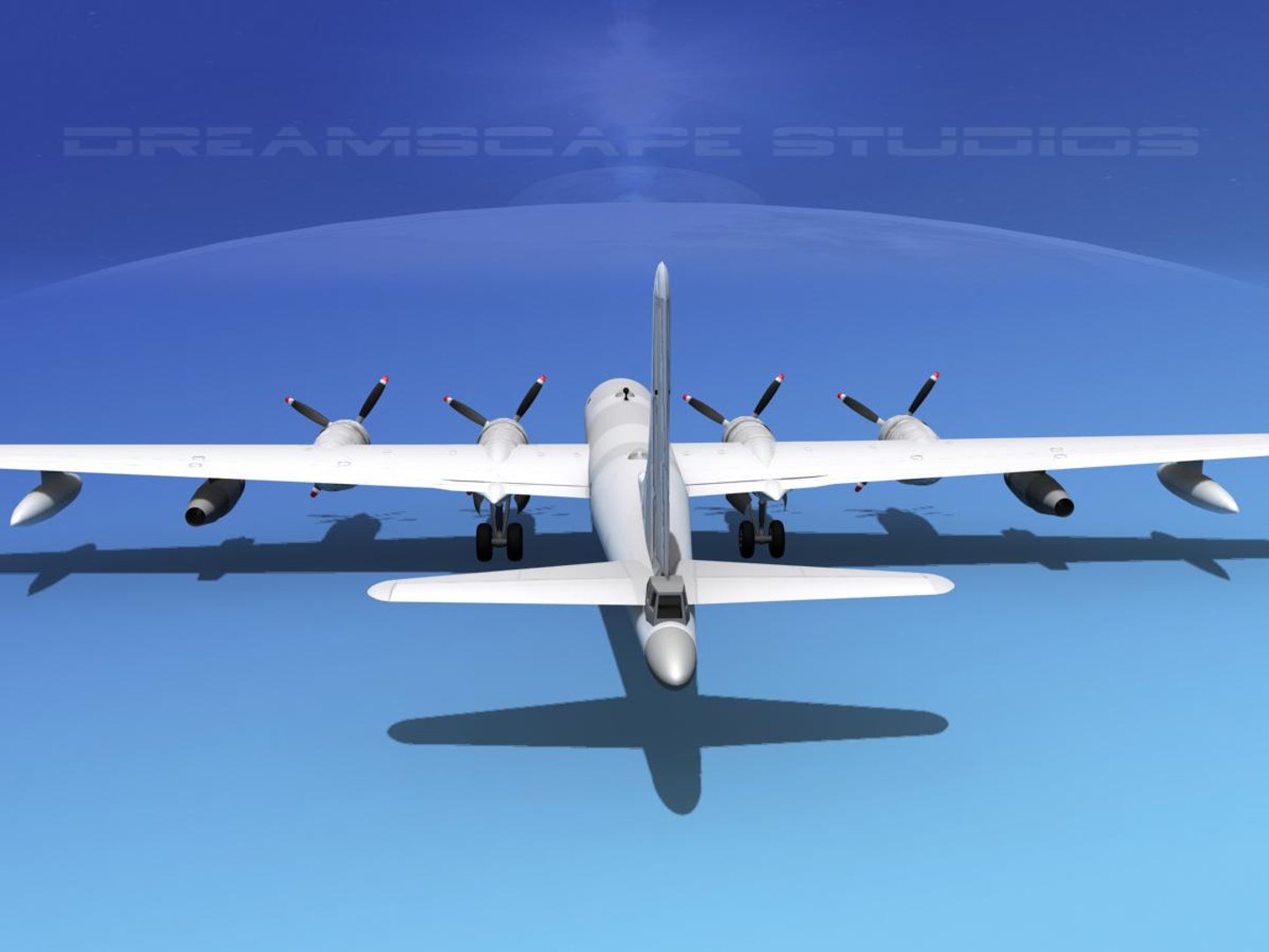 3d Tanker Kb-50 Boeing Superfortress Model