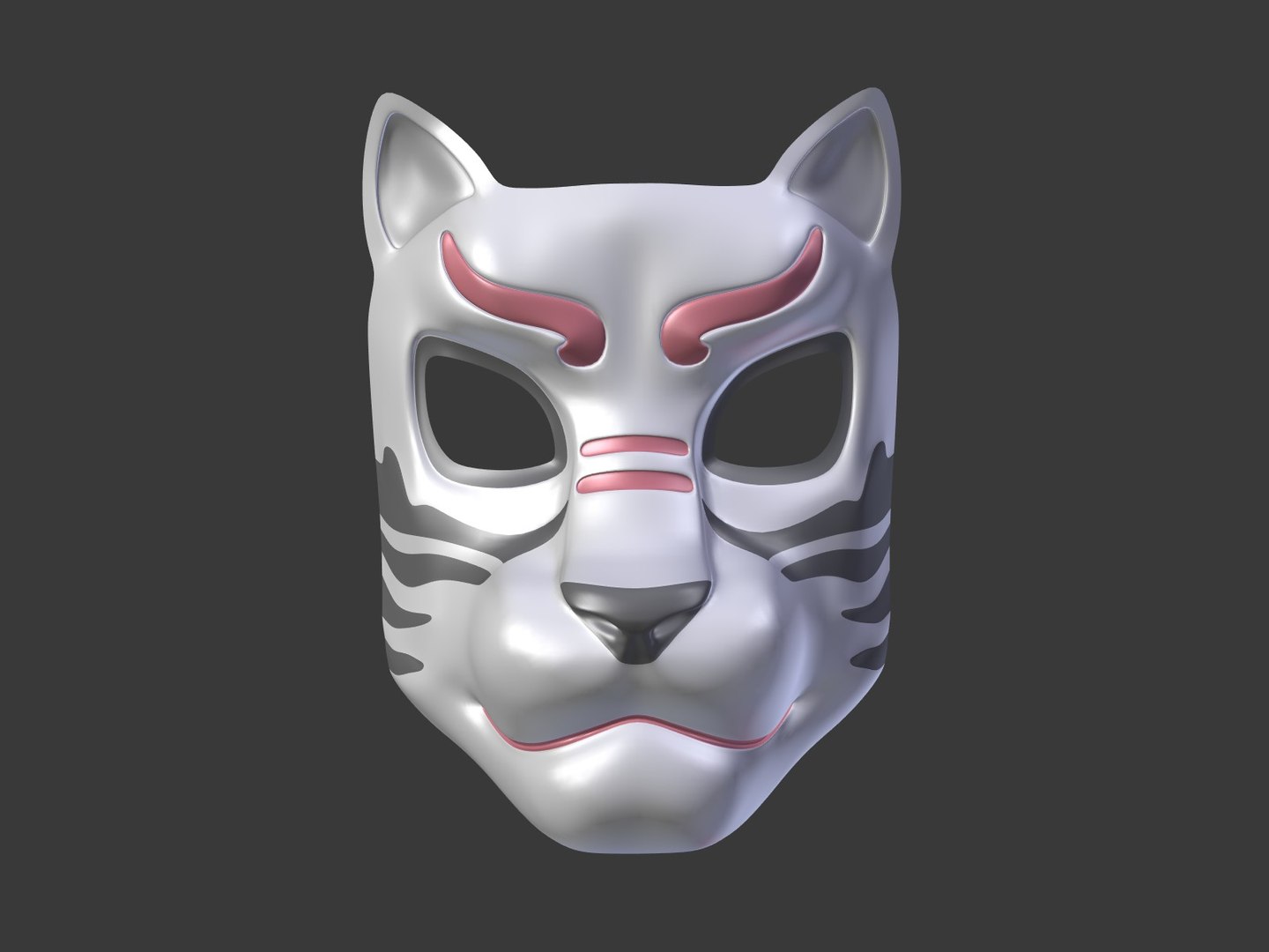 Tiger Mask 3D Model - TurboSquid 1455000