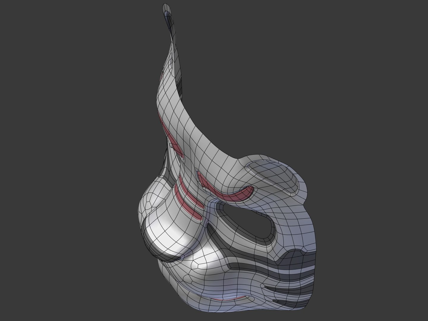 Tiger Mask 3D Model - TurboSquid 1455000