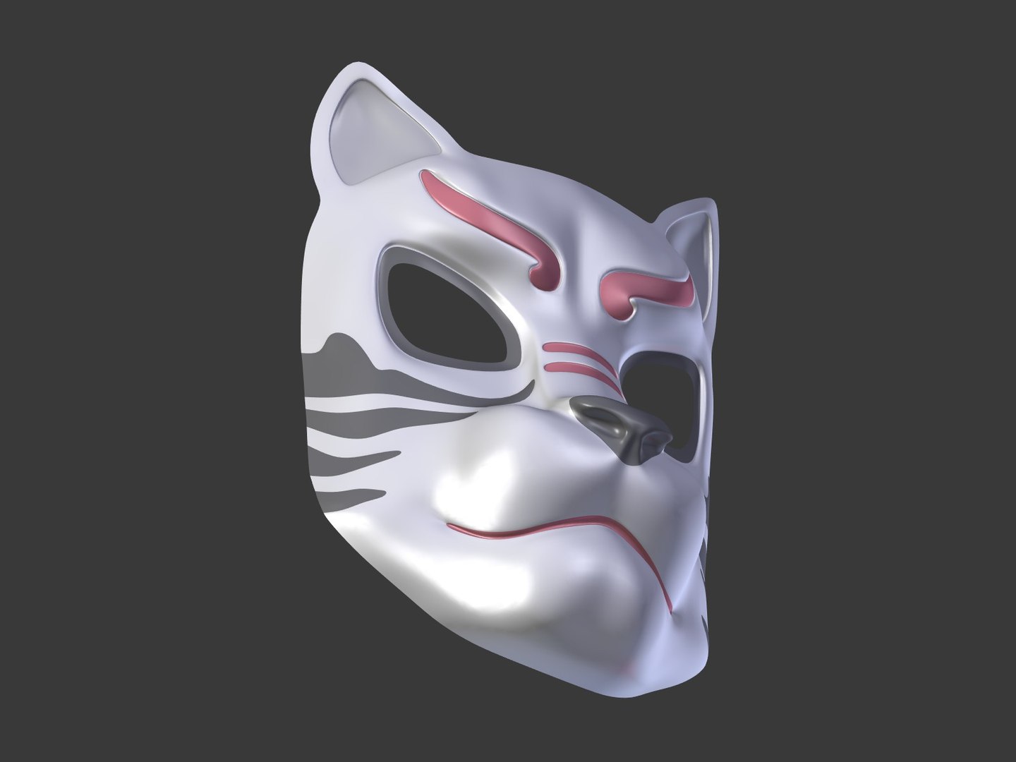 Tiger Mask 3D Model - TurboSquid 1455000