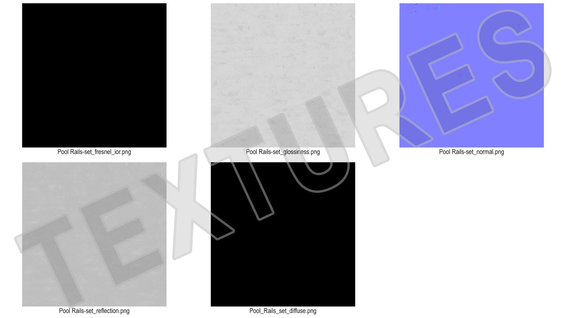 Deck To Deck Return Stair Rail 3D - TurboSquid 1991537