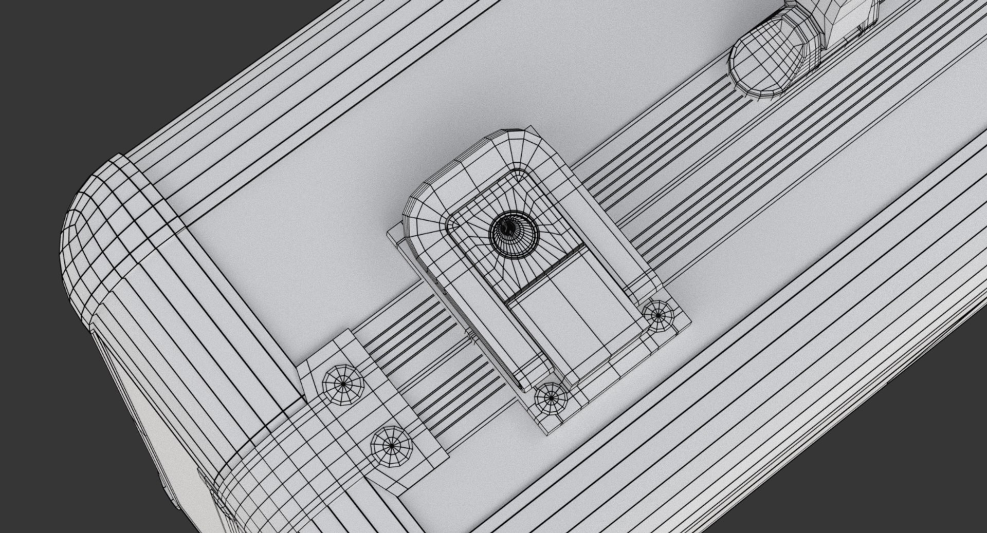 3D Briefcase Case Metal - TurboSquid 1702272