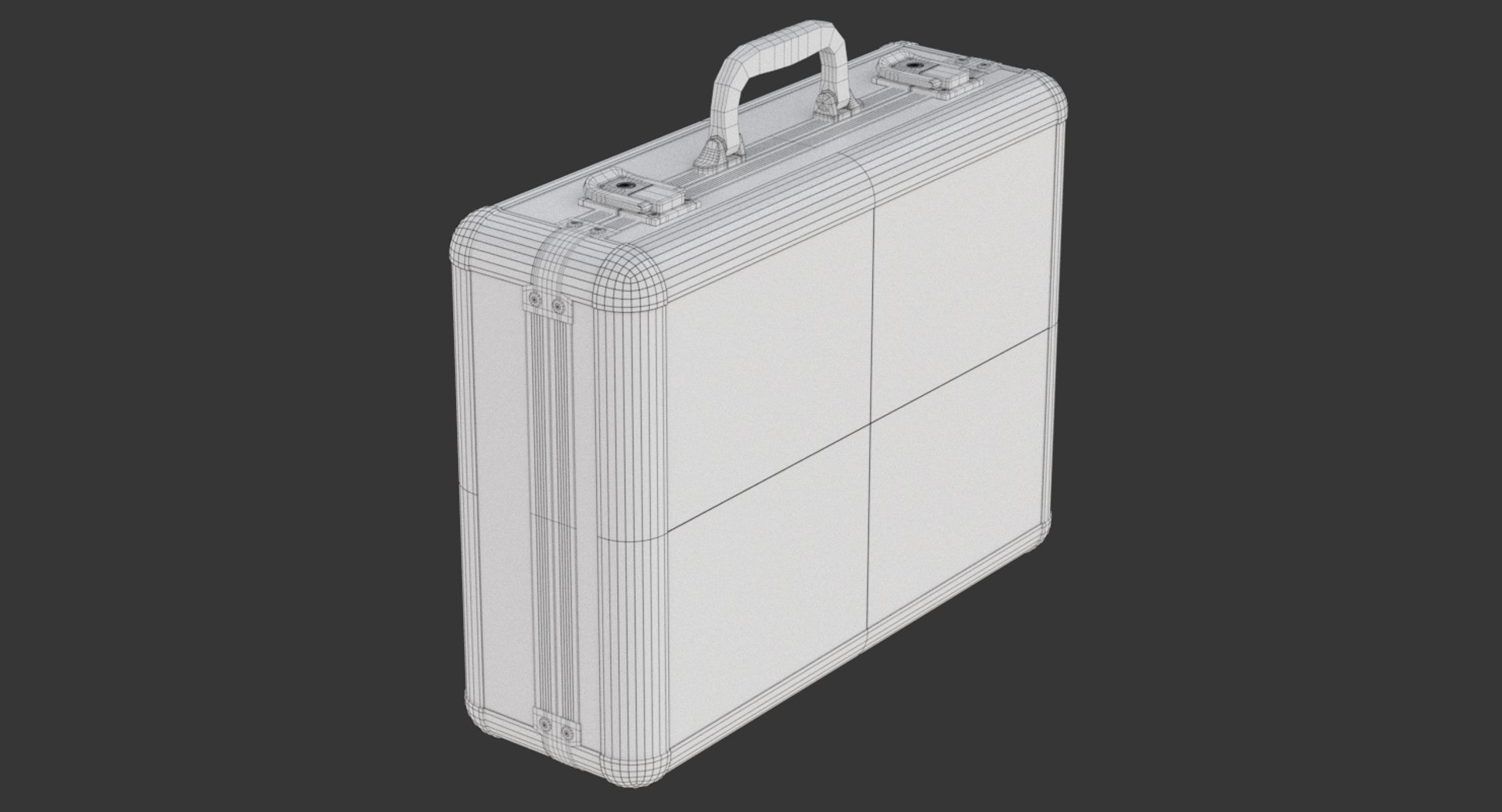 3D Briefcase Case Metal - TurboSquid 1702272