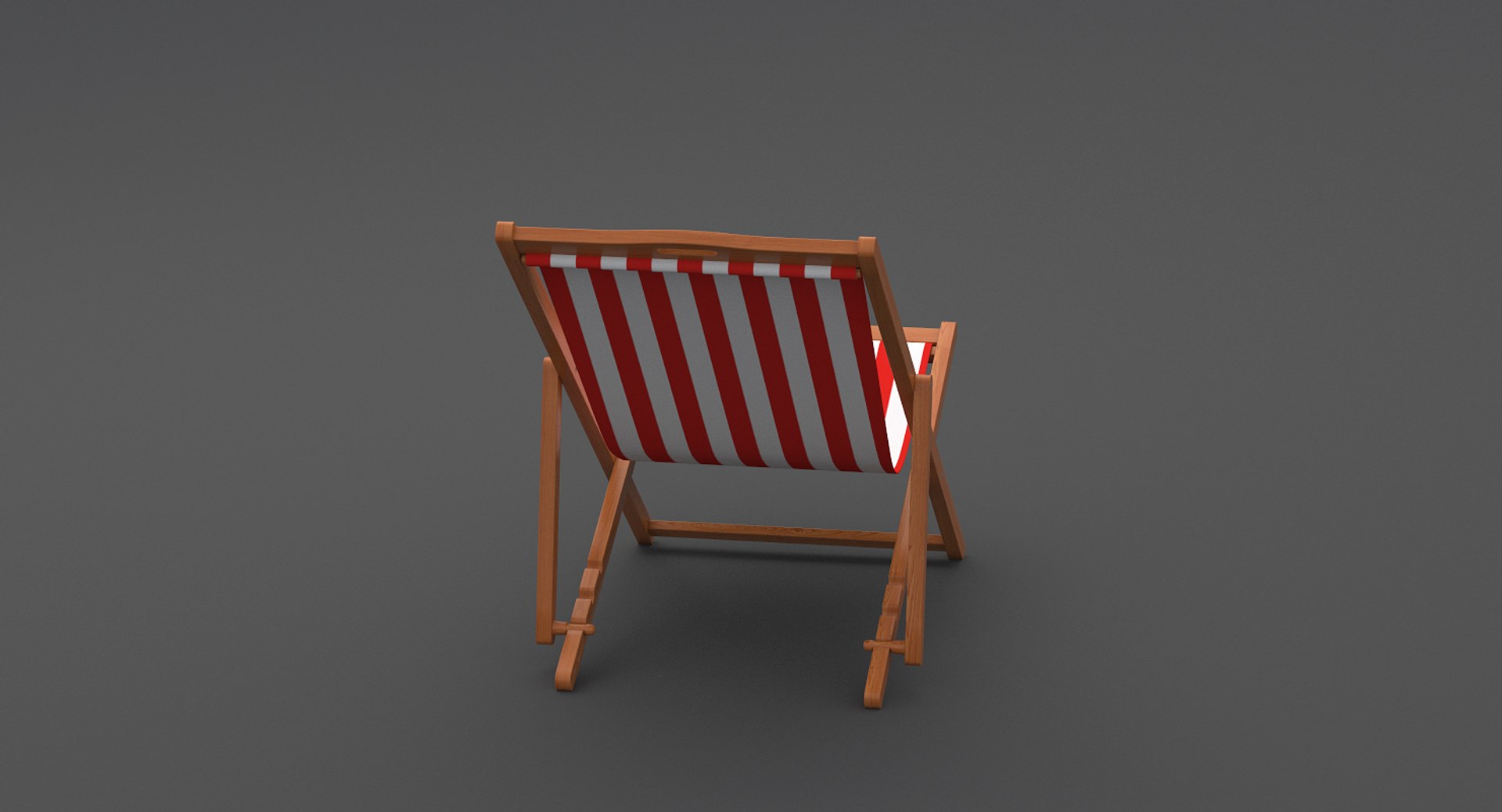 3d beach chair model