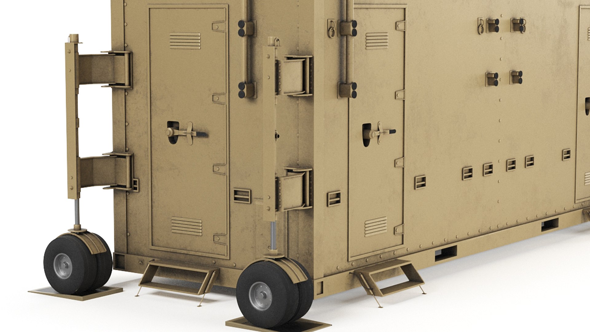 UAV Ground Control Container Station 3D Model - TurboSquid 2248220