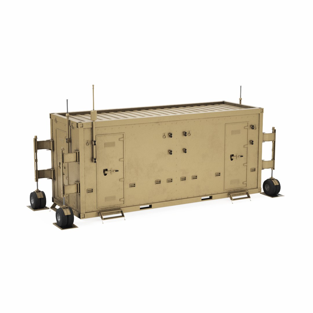 UAV Ground Control Container Station 3D Model - TurboSquid 2248220