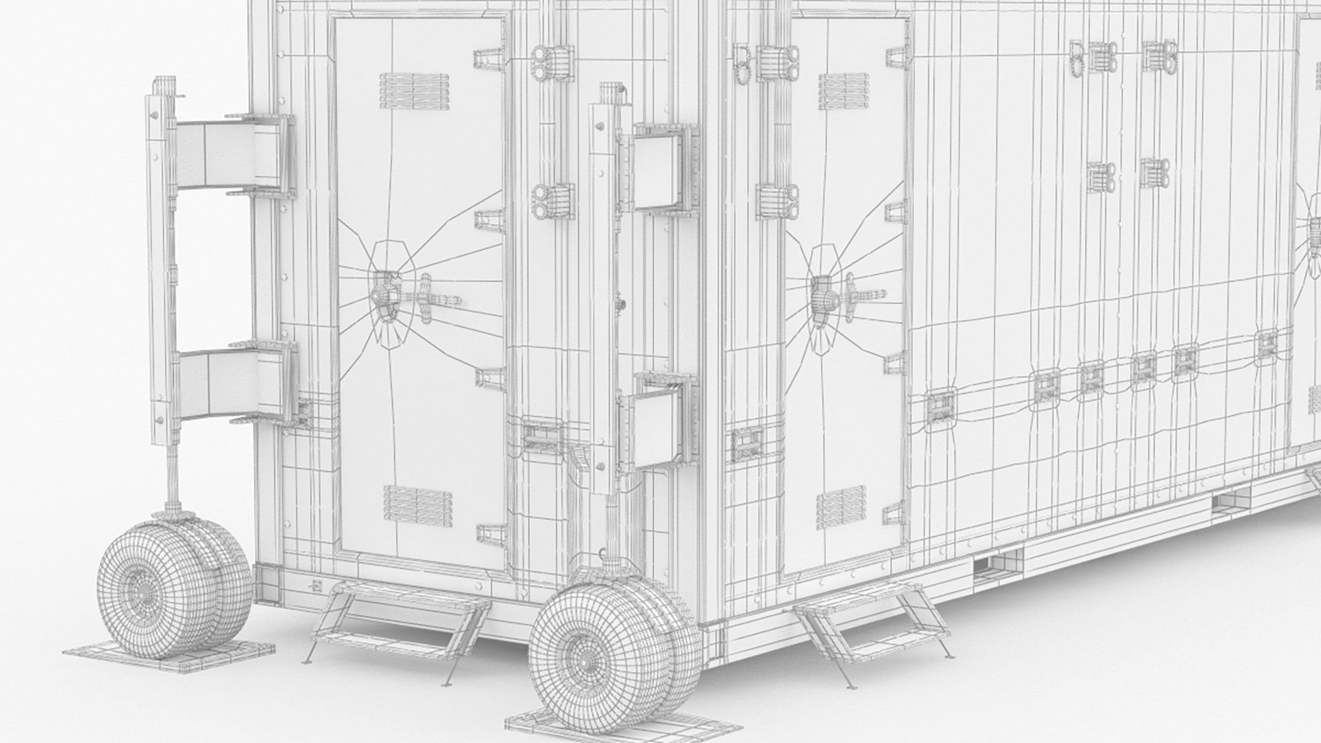 UAV Ground Control Container Station 3D Model - TurboSquid 2248220