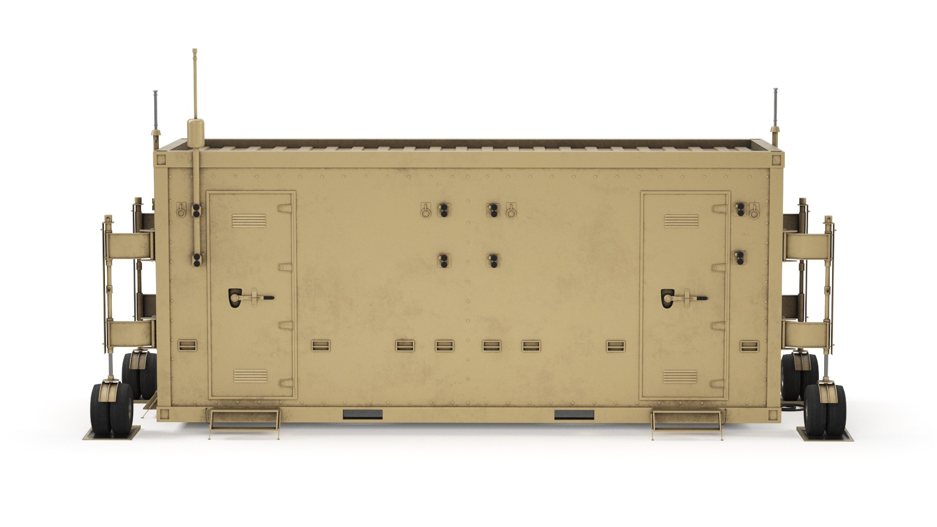 UAV Ground Control Container Station 3D Model - TurboSquid 2248220