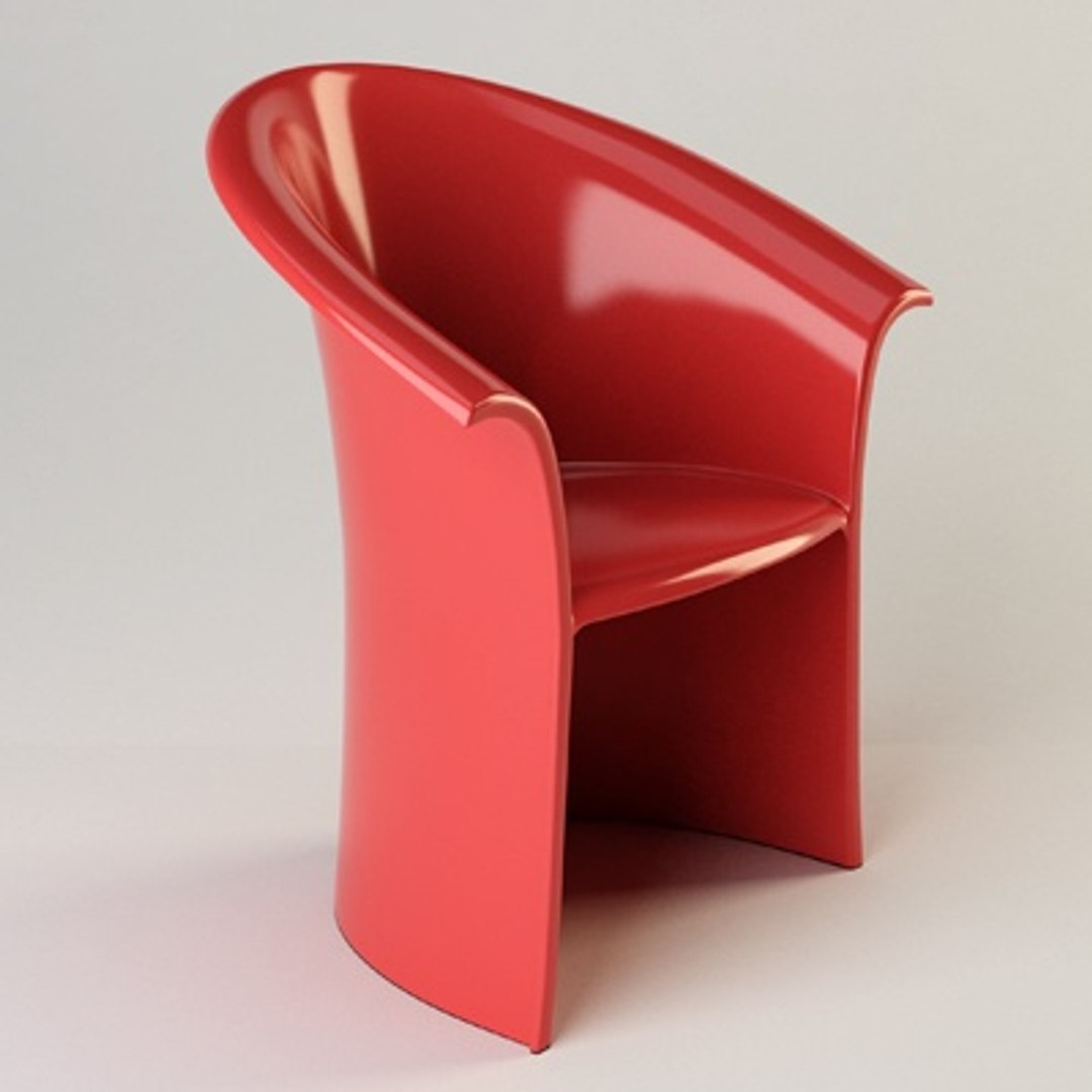 Vignelli Chair Design 3d 3ds