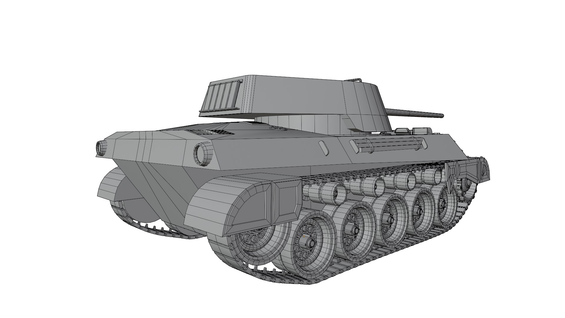 3D M18 Hellcat Tank - TurboSquid 2239492