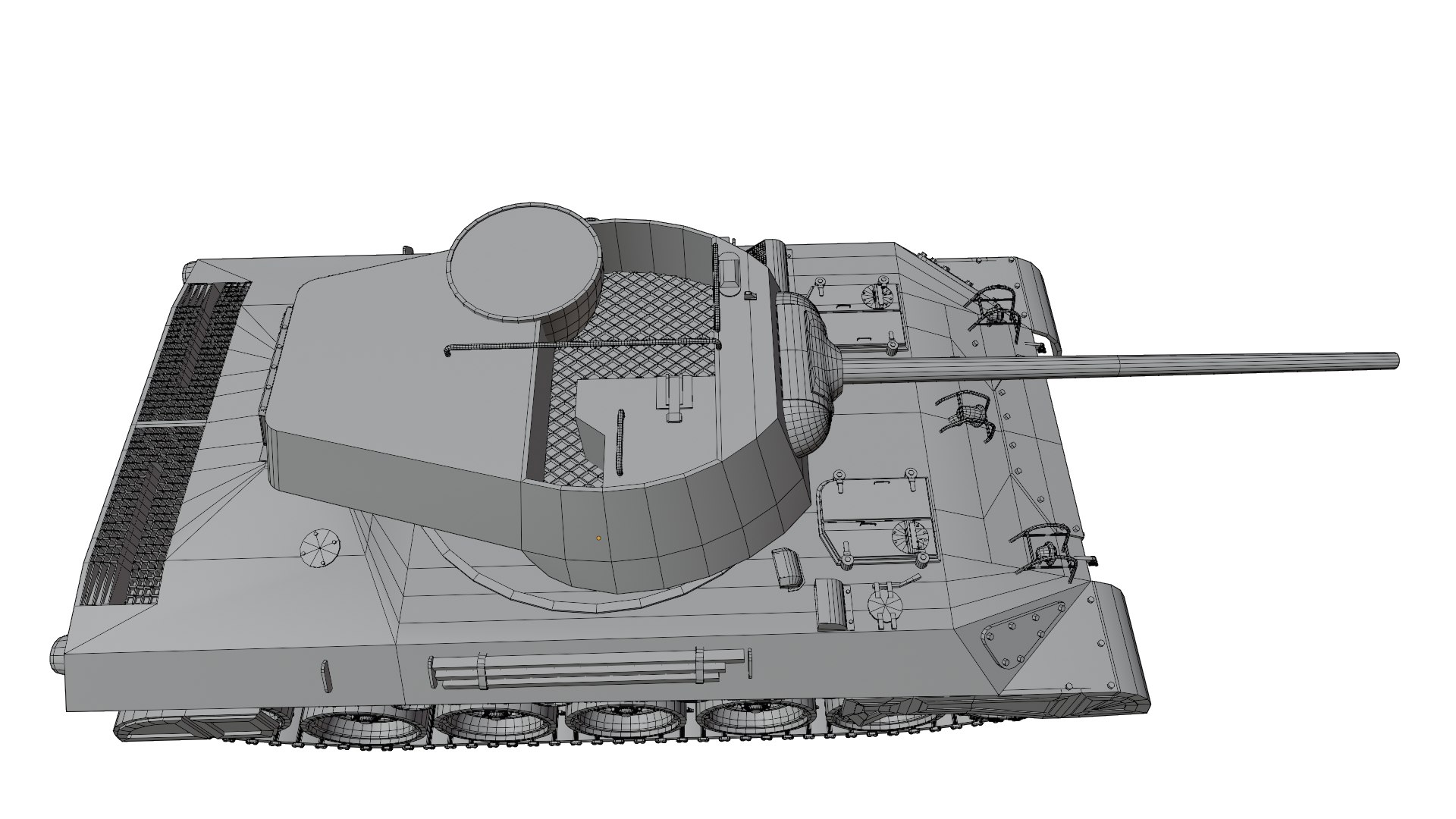 3D M18 Hellcat Tank - TurboSquid 2239492