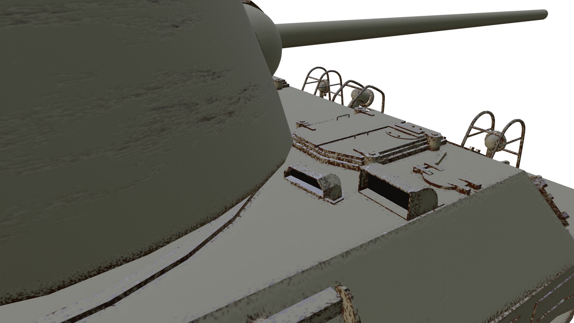 3D M18 Hellcat Tank - TurboSquid 2239492