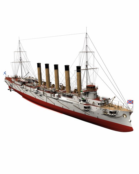 3D cruiser askold - TurboSquid 1601487