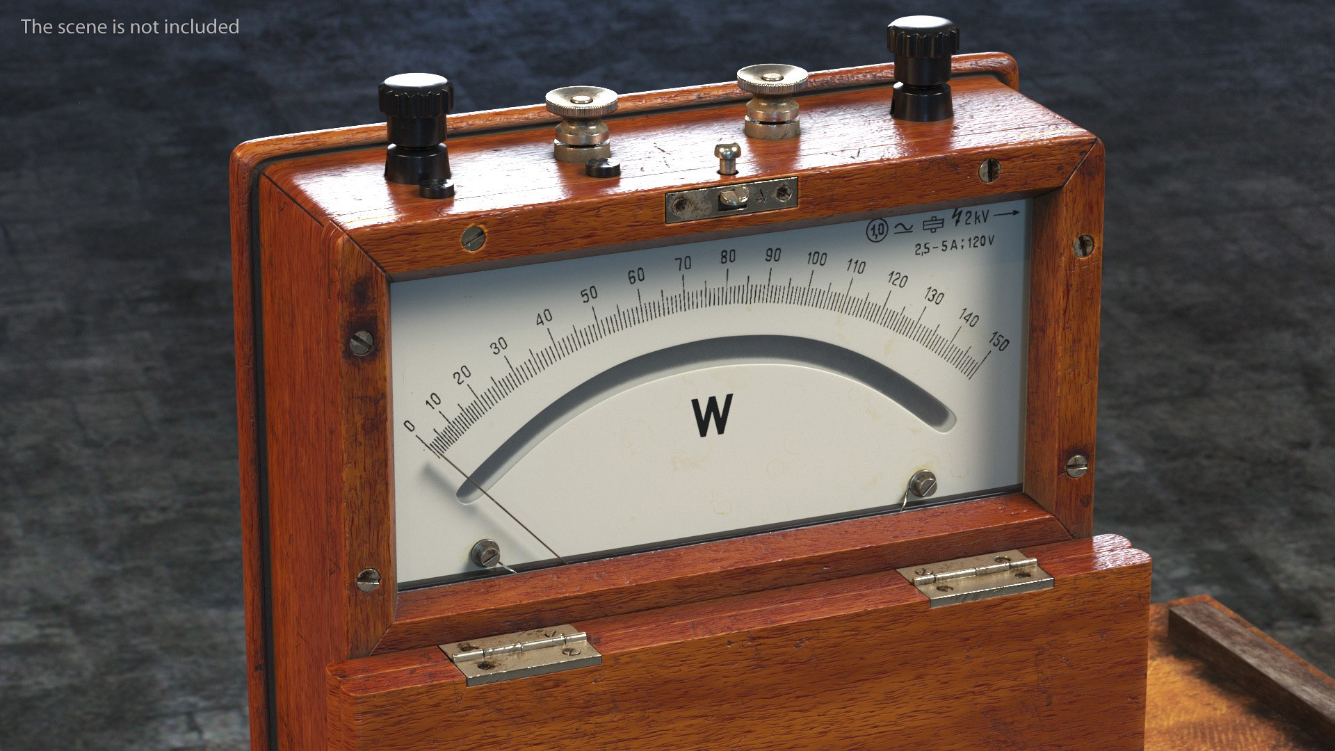 Retro Portable Watt Meter 3D - TurboSquid 1980833