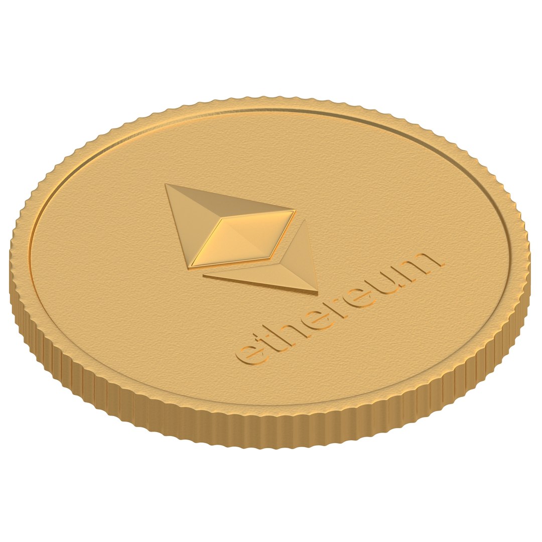 3D ethereum coin - TurboSquid 1692459