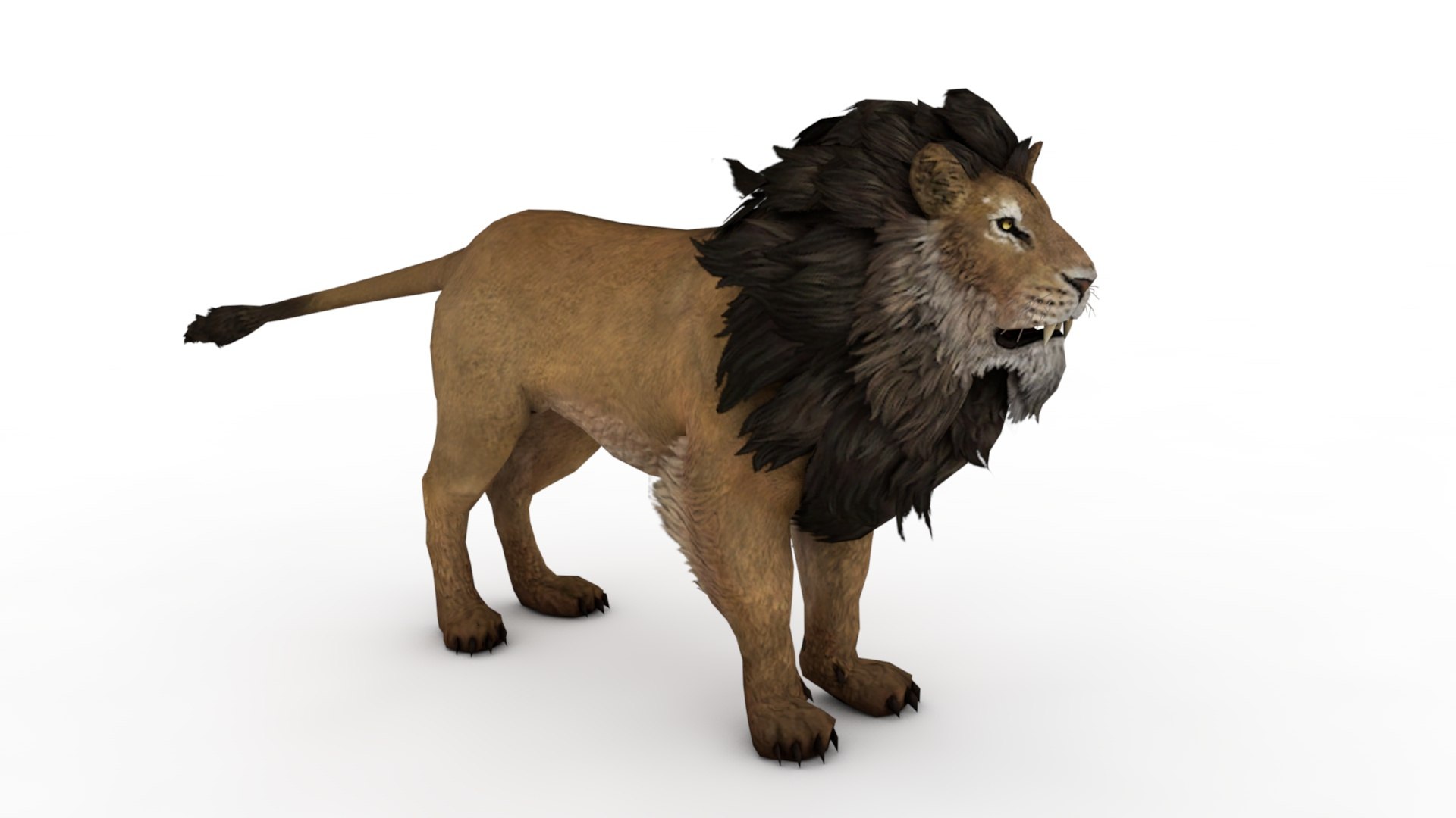 3D Lion Model - TurboSquid 1948799