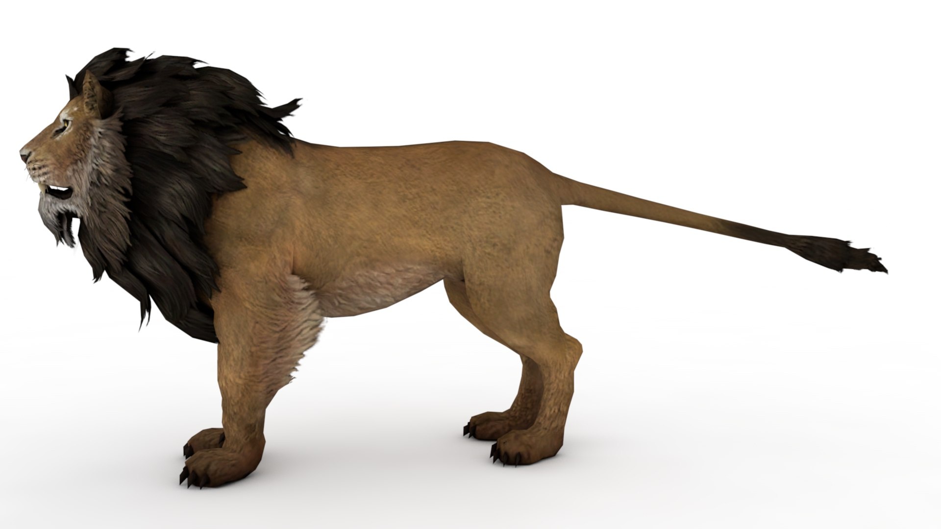 3D Lion Model - TurboSquid 1948799