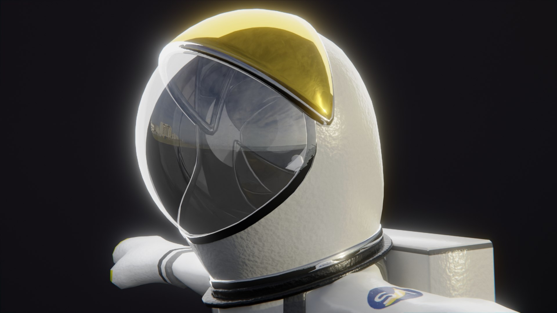 3D NFT Ape Spacesuit Model - TurboSquid 1847380