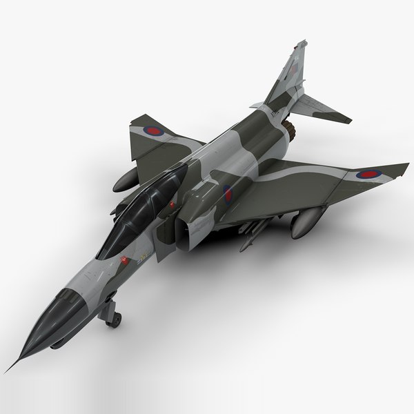 Mcdonnell douglas f-4 3D model - TurboSquid 1675165