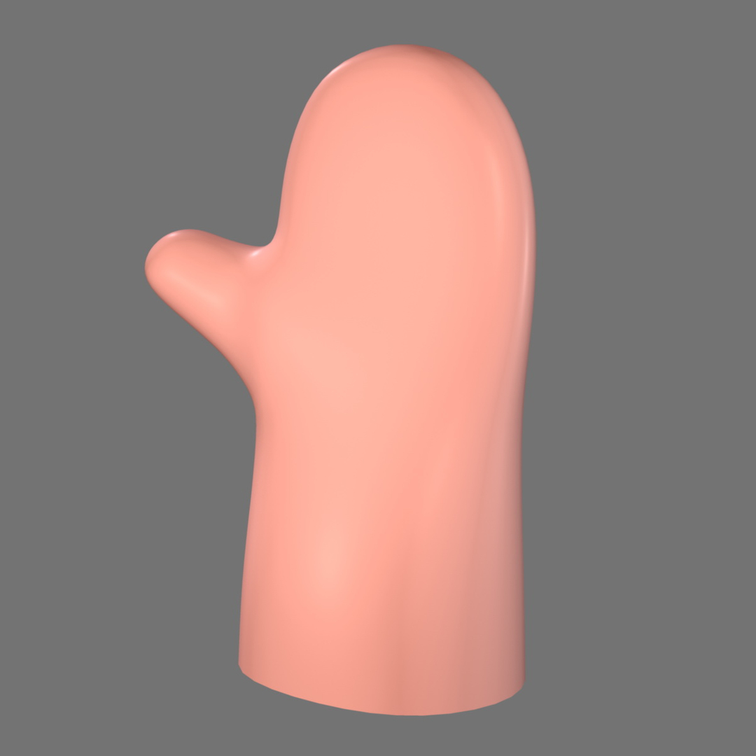 Cartoon Hand Toon C4d