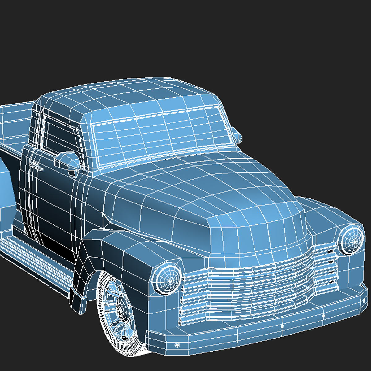 old chevy 3d max