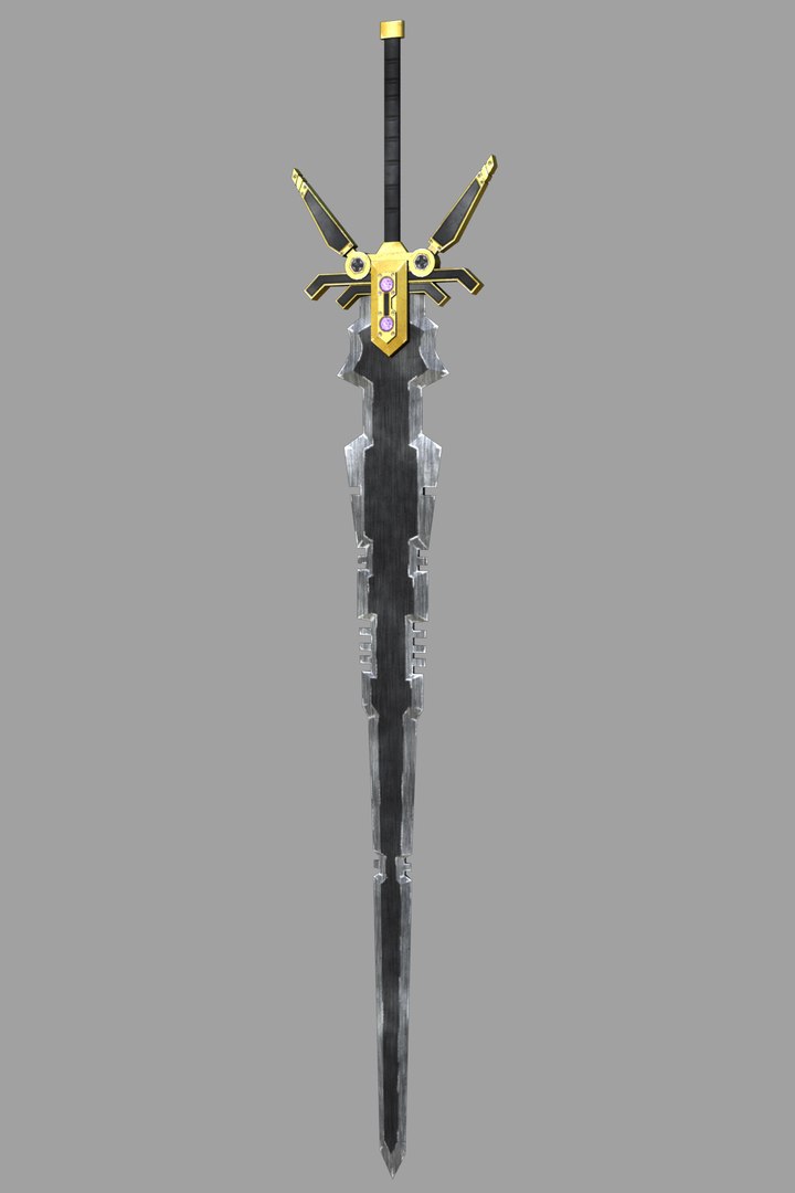 3d Model Of Ready Greatswords