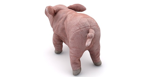 3D scan plush pig - TurboSquid 1266905