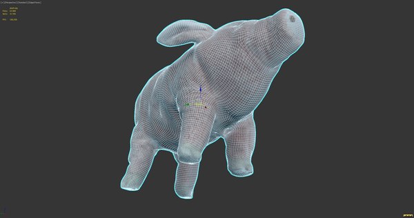 3D scan plush pig - TurboSquid 1266905