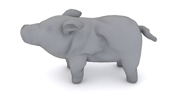 3D scan plush pig - TurboSquid 1266905