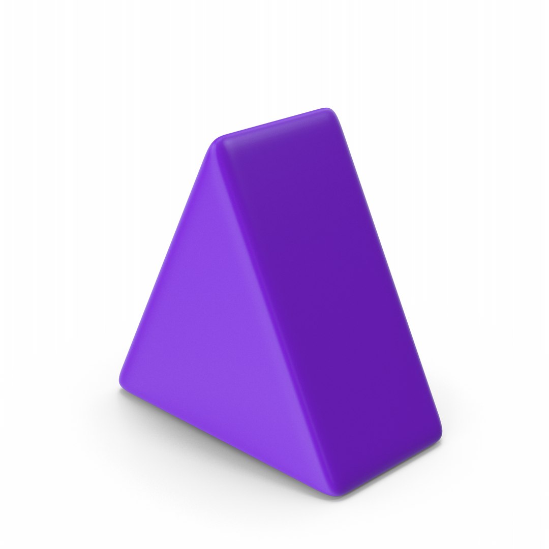 Purple Triangle Model - TurboSquid 1912202