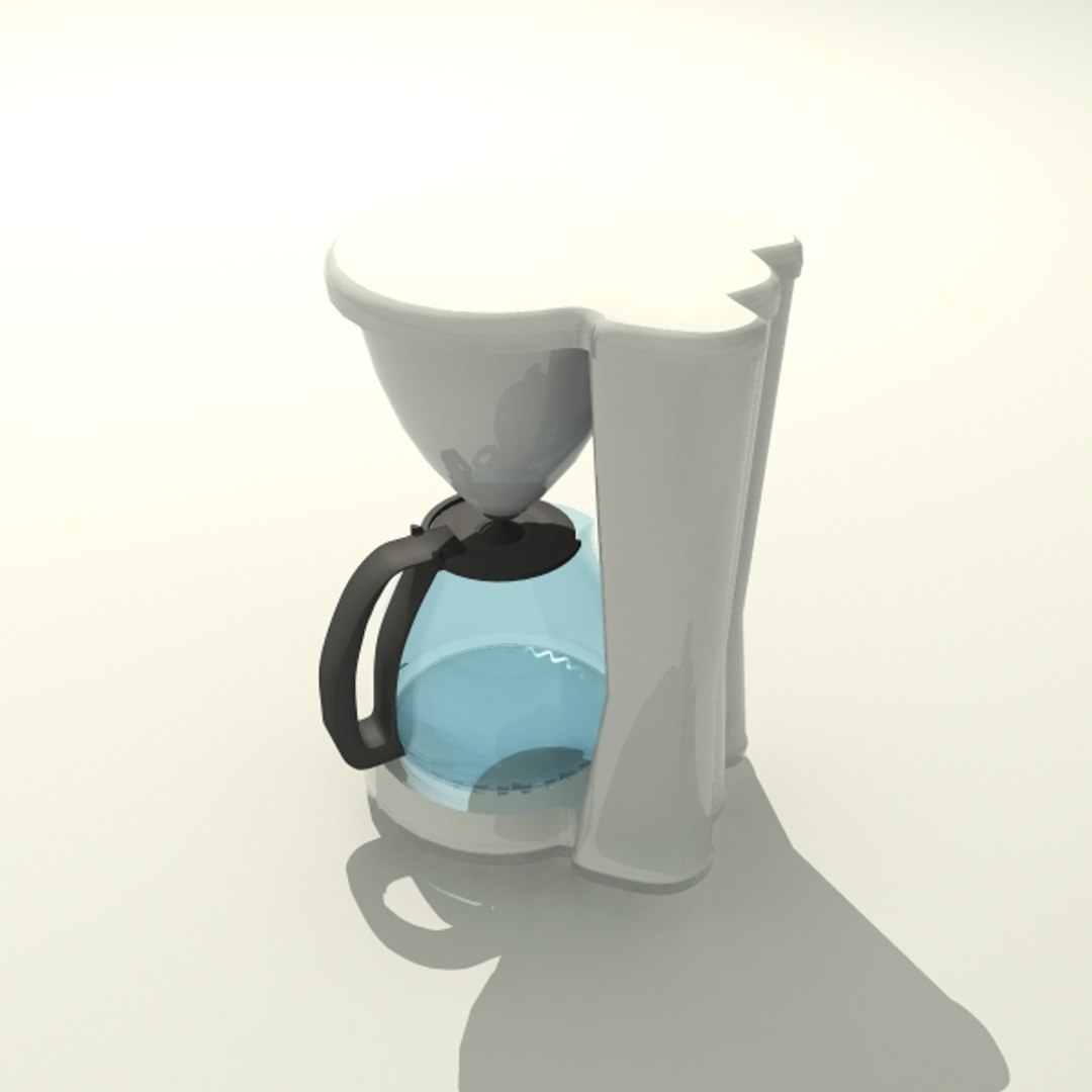 Coffee Filter Machine 3d Max