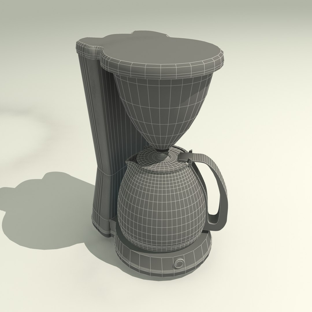 Coffee Filter Machine 3d Max