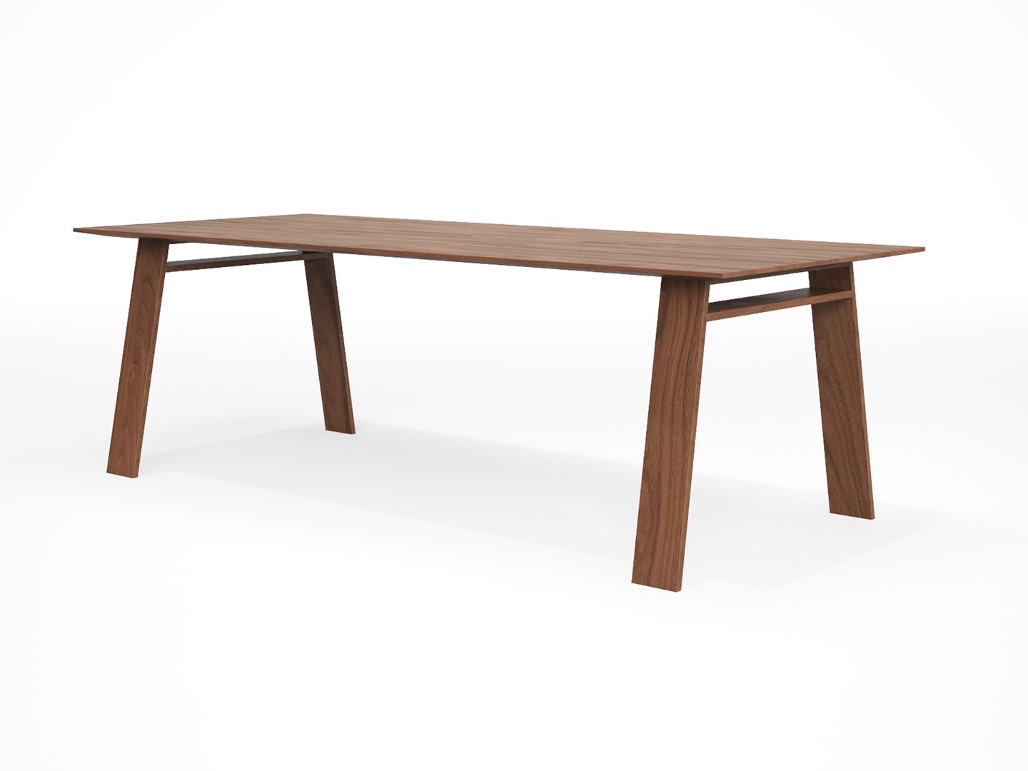 3D model Bondt Rectangular Table - TurboSquid 2180627